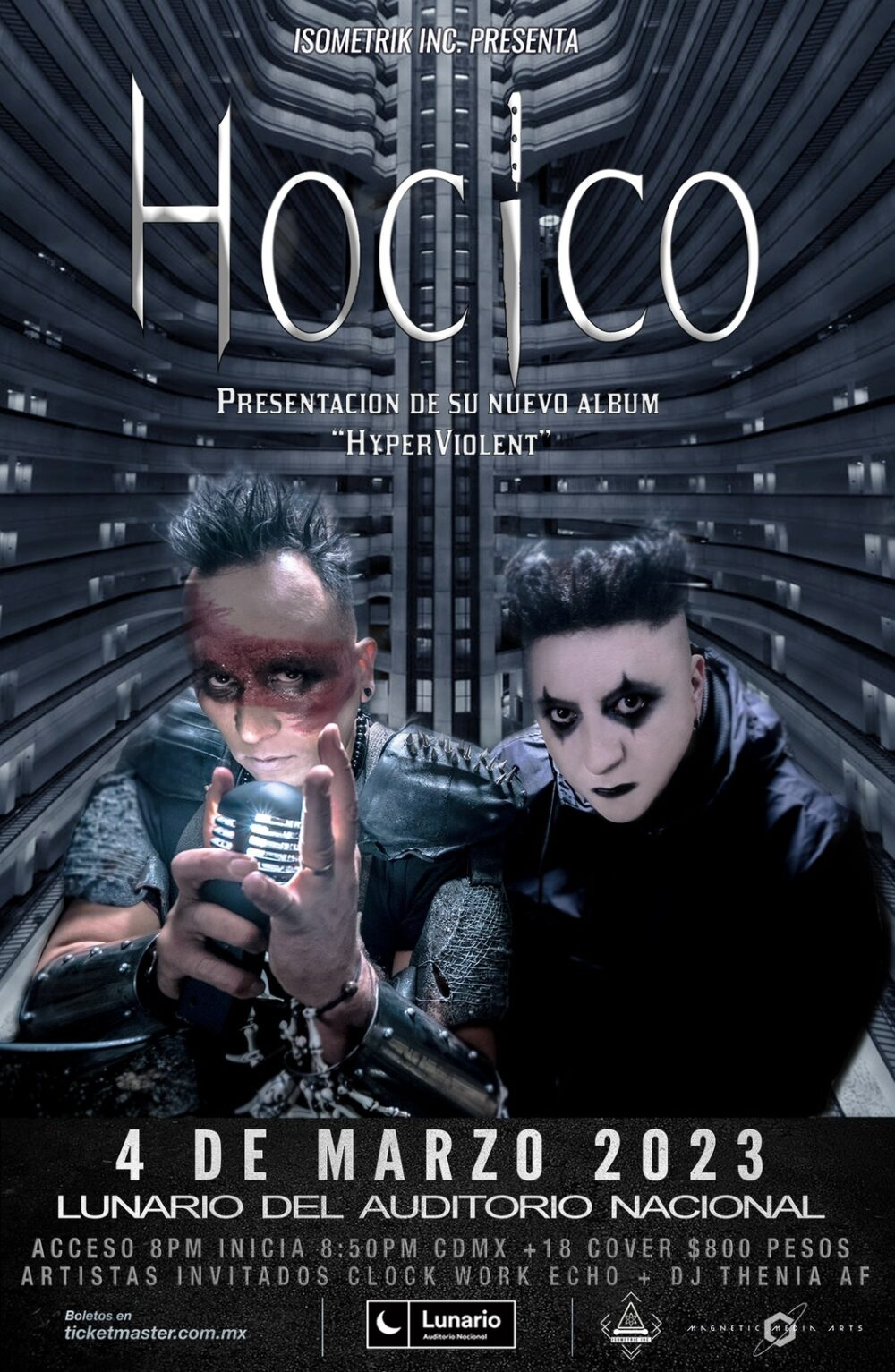 HOCICO PRESENTA SU NUEVO MATERIAL: HYPERVIOLENT - Puro Rock Puro