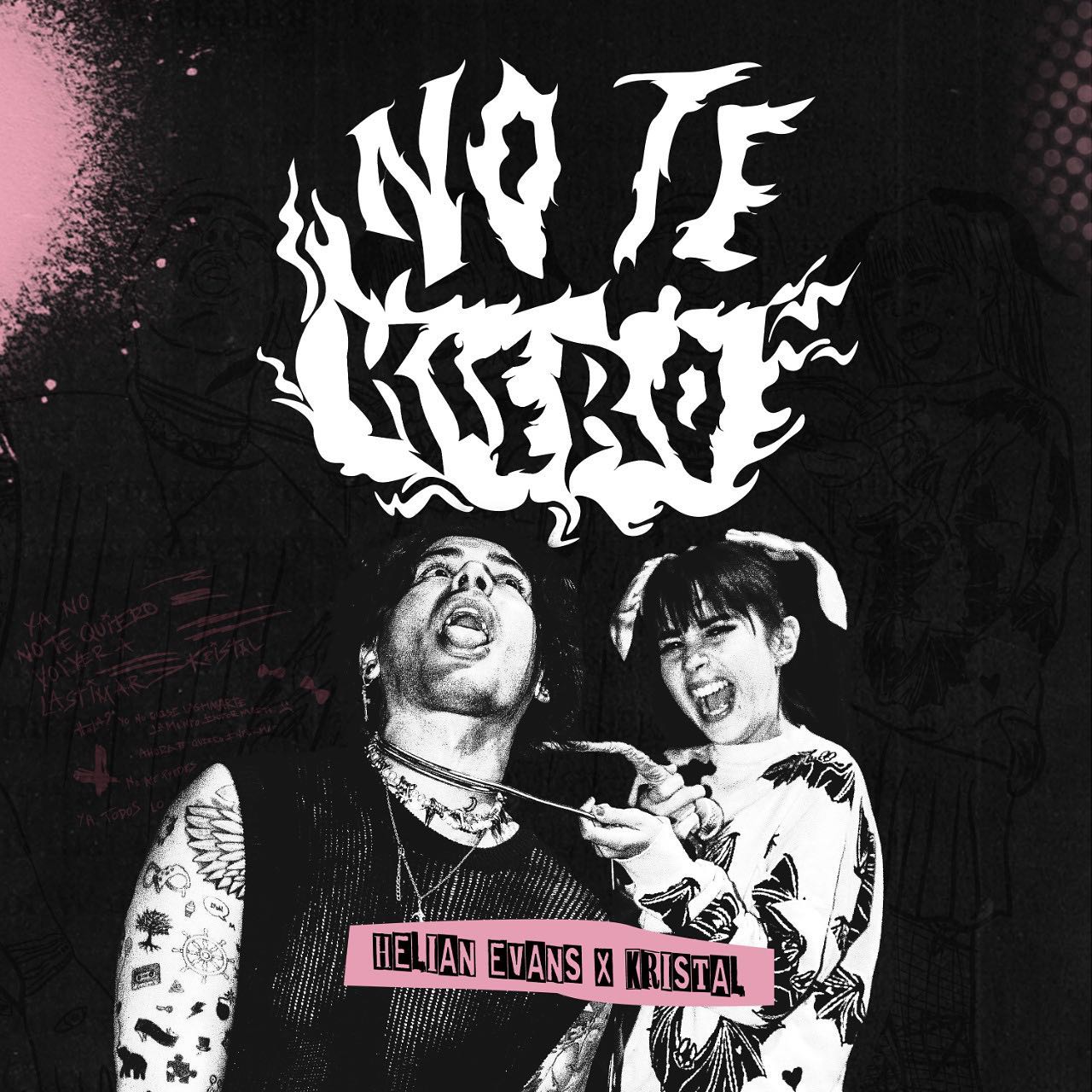 Helian Evans y Kristal se unen en “No Te Kiero” su nuevo single - Puro ...