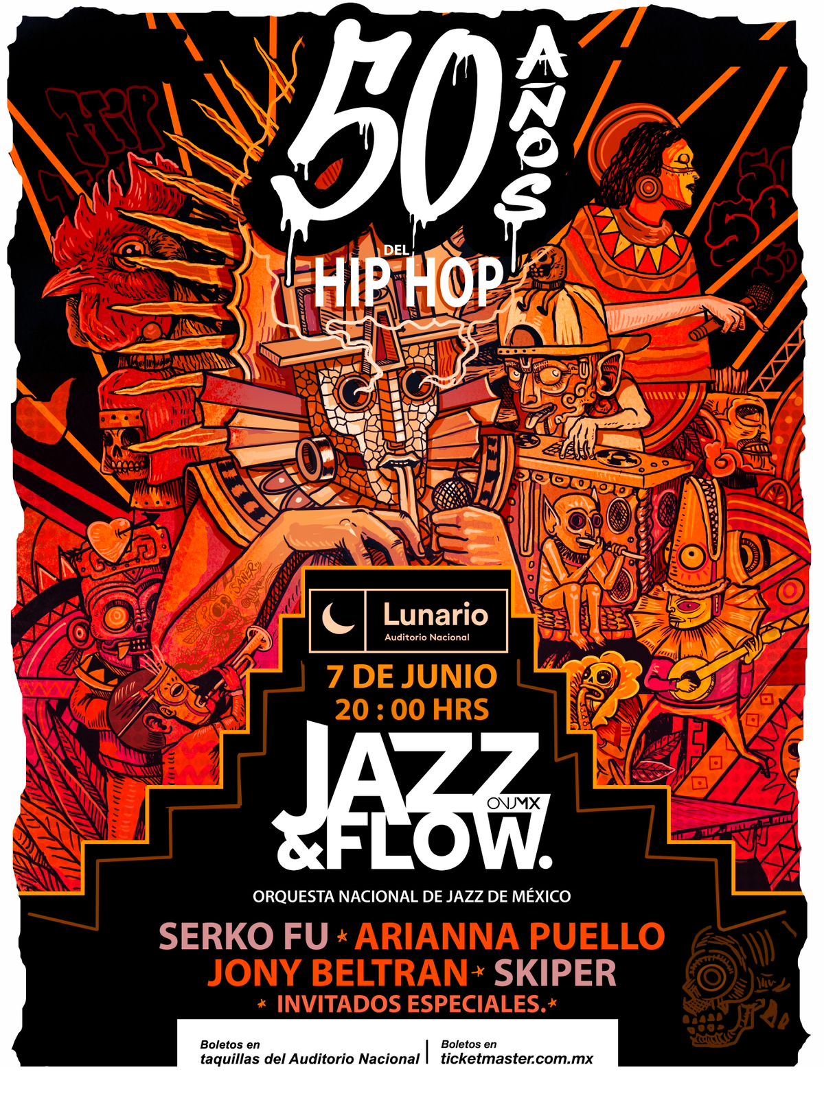 ¡Gran celebración en la CDMX por los 50 años del hip hop! - Puro Rock Puro