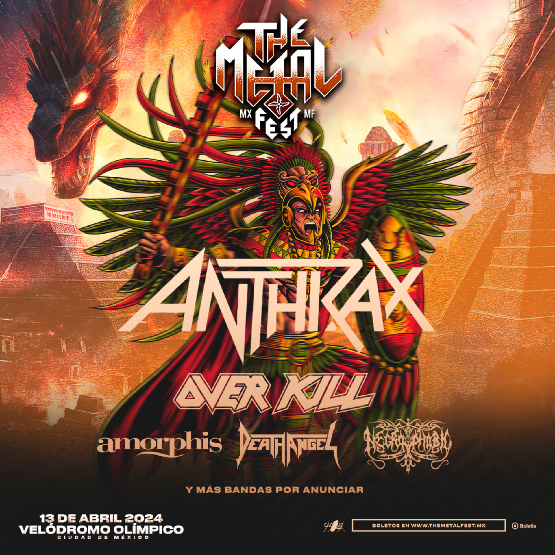 LLEGA UN NUEVO FESTIVAL A CIUDAD DE MÉXICO: THE METAL FEST MX - Puro ...