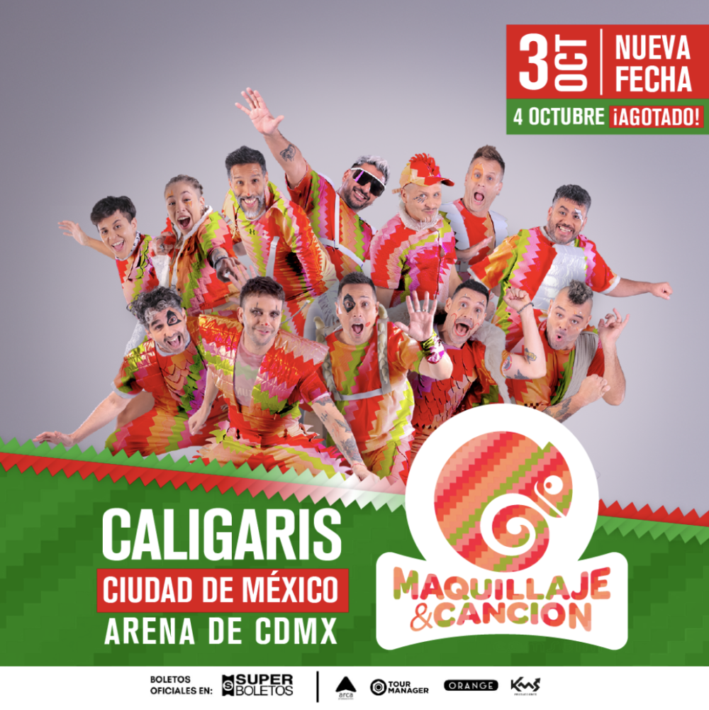 Los Caligaris llevarán “Maquillaje y Canción” a la Arena CDMX - Puro ...